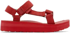 Teva Teva Red Midform Universal Leather Sandals - Tomato Puree