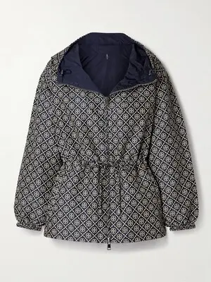 Tory Burch Reversible Twill-jacquard Jacket