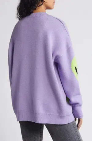 DRESSED IN LALA Alien Crewneck Sweater