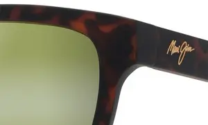 Maui Jim Kapii Square Sunglasses - Matte Dark Havana