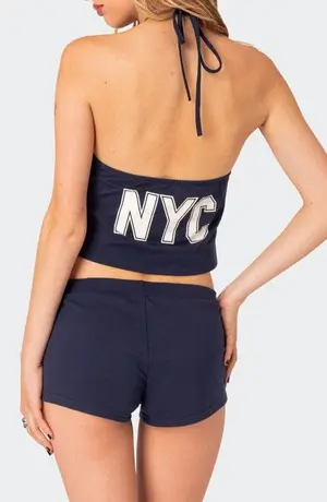EDIKTED Jordan Halter Top