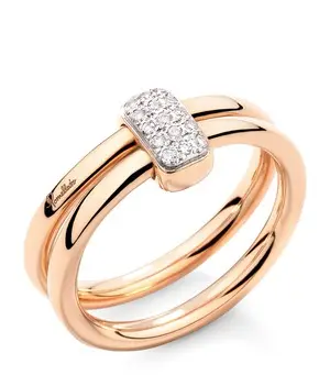 Pomellato Together Diamond Ring - Rose Gold