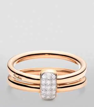 Pomellato Together Diamond Ring - Rose Gold