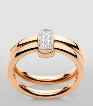 Pomellato Together Diamond Ring - Rose Gold