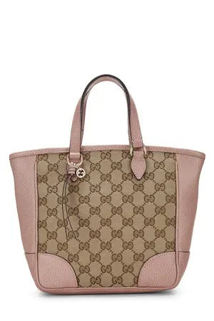 Gucci Original Gg Canvas Bree Tote Bag - Pink