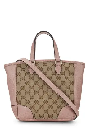Gucci Original Gg Canvas Bree Tote Bag - Pink