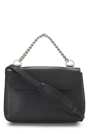 LOUIS VUITTON Lockme Ii Grained Leather Shoulder Bag