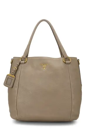 Prada Vitello Daino Convertible Tote