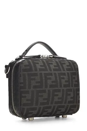 Fendi Zucca Canvas Suitcase - Black