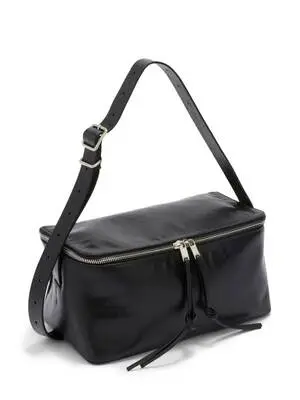 JIL SANDER Medium Leather Shoulder Bag