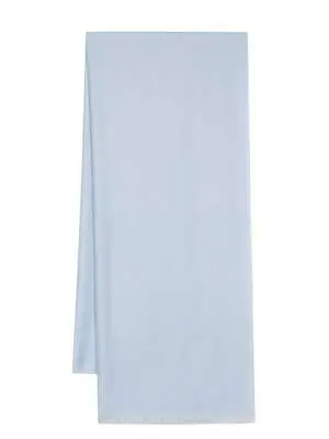 N.peal Frayed Pashmina Shawl - Blue