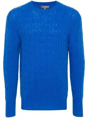 N.peal Thames Organic-cashmere Jumper - Blue