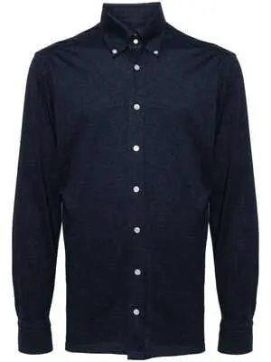 N.peal Button-down Collar Shirt - Blue