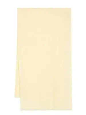 N.peal Frayed Pashmina Stole - Yellow