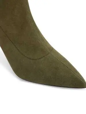 GIUSEPPE ZANOTTI Mirea 90mm Ankle Boots - Green