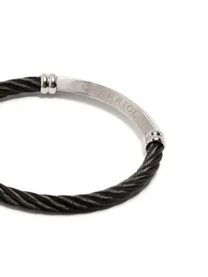 CHARRIOL Better Half Logo-engraved Bracelet - Black