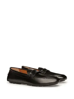 Bally Kerbs Leather Driving Loafers - Black