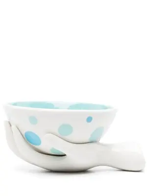 Jonathan Adler L'pop Eve Porcelain Accent Bowl - White