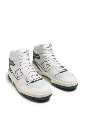NEW BALANCE 650 High-top Sneakers - White