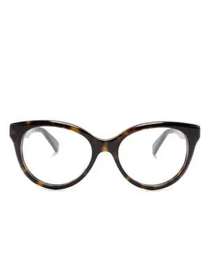 Gucci Round-frame Eyeglasses - Brown