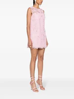 SELF-PORTRAIT A-line Lace Mini Dress