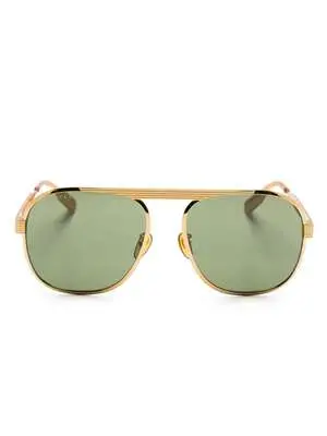Gucci Pilot-frame Sunglasses - Gold
