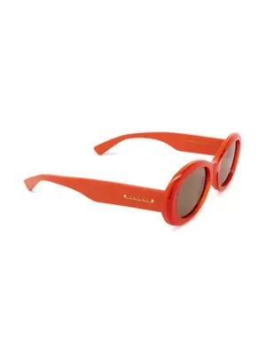 Gucci Oval-frame Sunglasses