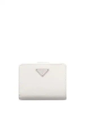 Prada Small Triangle-logo Leather Wallet