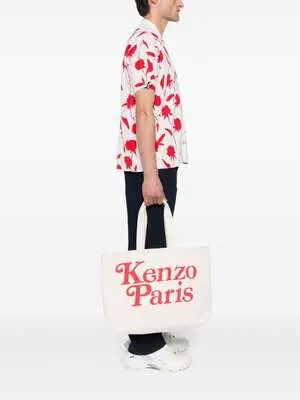 Kenzo Large Tote Bag - Neutrals
