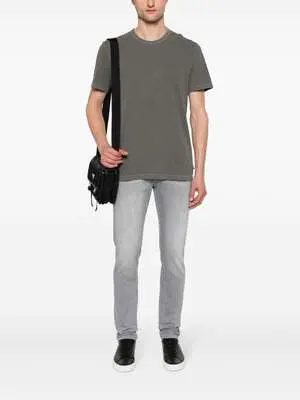 JAMES PERSE Jersey Cotton T-shirt - Grey