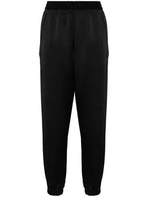 Y3 Logo-print Seersucker Track Pants