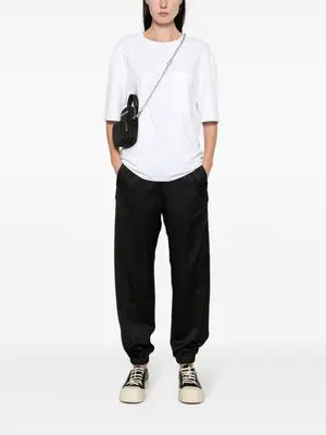 Y3 Logo-print Seersucker Track Pants