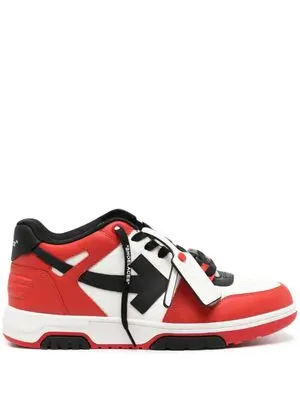 Off-white Color Blocked Sneakers For Men