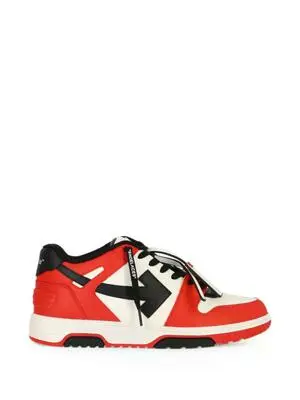 Off-White Off-White Out Of Office Colour-Block Sneakers Red