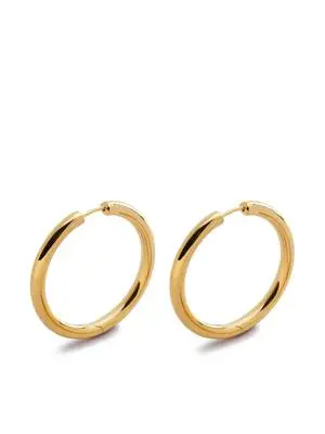 Monica Vinader Essential Large Hoop Earrings - Gold