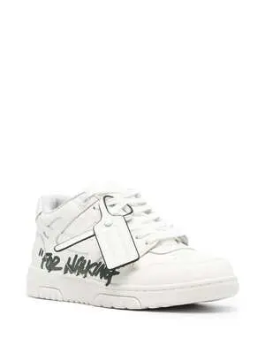 Off-White Out Of Office Leather Sneakers