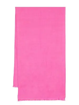 N.peal Frayed Cashmere Shawl - Pink