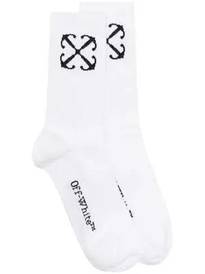 Off-white Ankle Socks For Men
