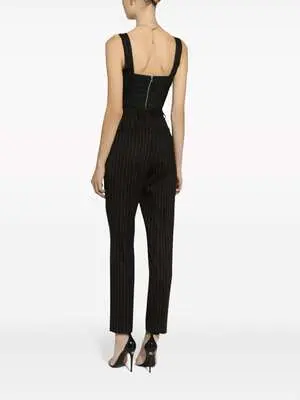 Dolce & Gabbana Wool Tapered Trousers