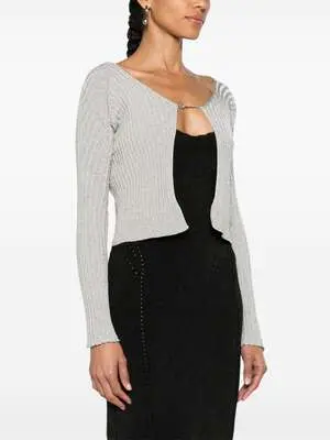 Jacquemus Pralu Lurex Cardigan