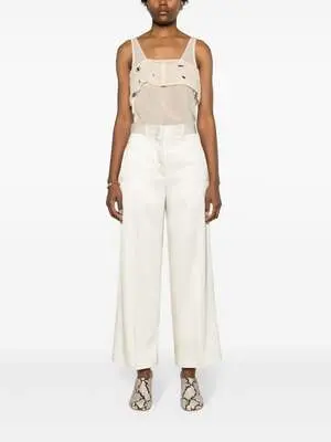 3.1 Phillip Lim Crystal-embellished Tank Top - Neutrals