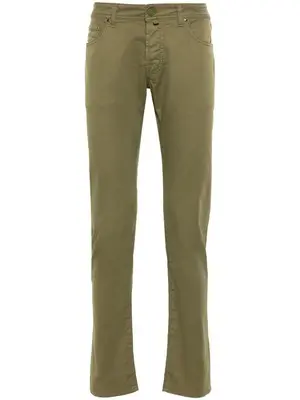 Jacob Cohen Logo-patch Trousers