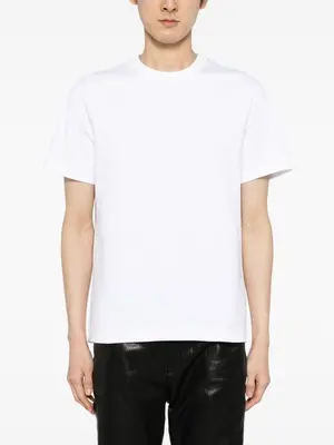 Helmut Lang Logo-print Cotton T-shirt - White