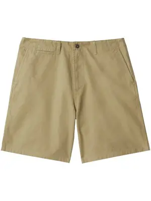 Straight Hem Shorts For Men