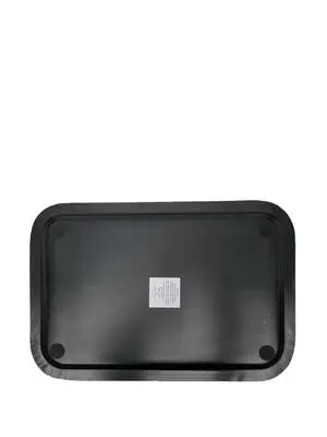 LES-OTTOMANS X Browns Palm Tree-print Iron Tray