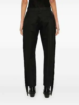 Pinko Fringed Straight-leg Trousers