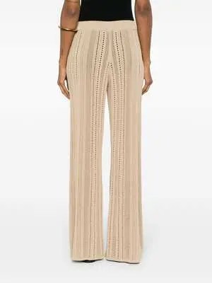 BY MALENE BIRGER Kiraz Flared Knit Trousers