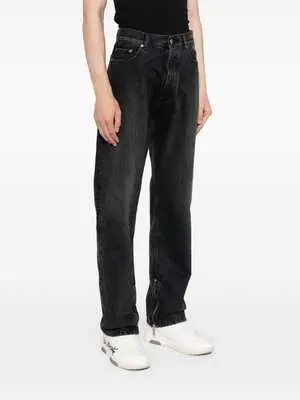 Off-White Straight-leg Jeans - Black