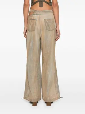 ANDREĀDAMO High-waist Cargo Jeans
