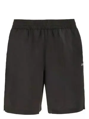 Off-White Scribble Diags Swim Shorts - Black